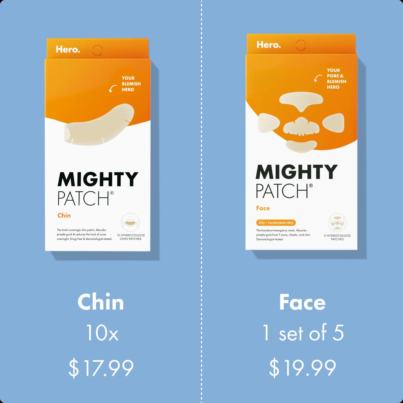 Mighty Patch Chin | Hero Cosmetics